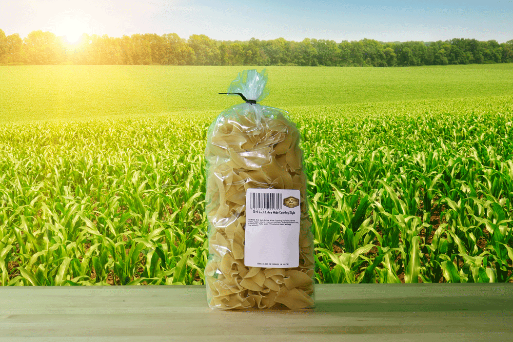 3/4 Inch Wide Country Style Noodles – Old World Amish