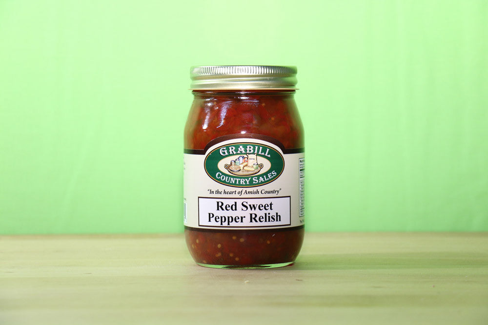 Red Sweet Pepper Relish – Old World Amish